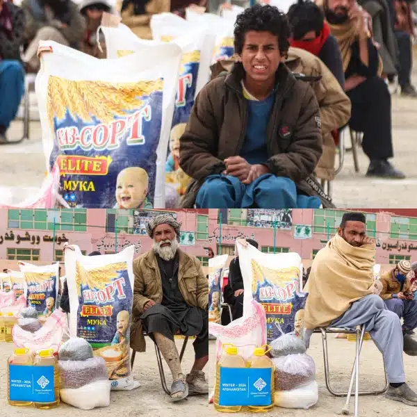 Winter Appeal Food Packs to 200 Families in Khost - Qamar Foundation
